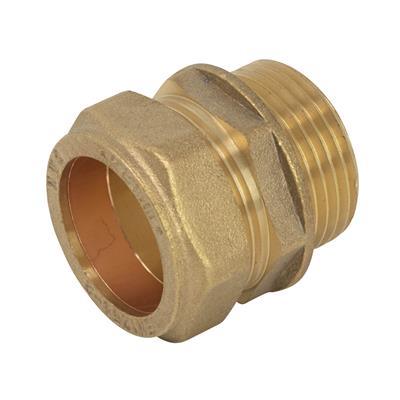 Compression 22mm x 1" MI Straight — The Plumb & Electric Store