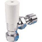 Drayton 15mm Angled Lockshield Valve — The Plumb & Electric Store